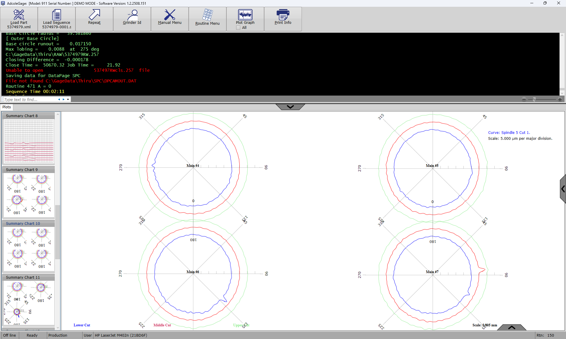Metrology Gage Programming Software for Shaft Measurement Systems ...