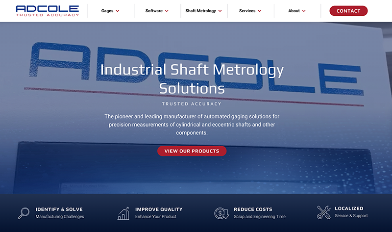 Adcole Launches New Website – Your Destination for Shaft Metrology ...